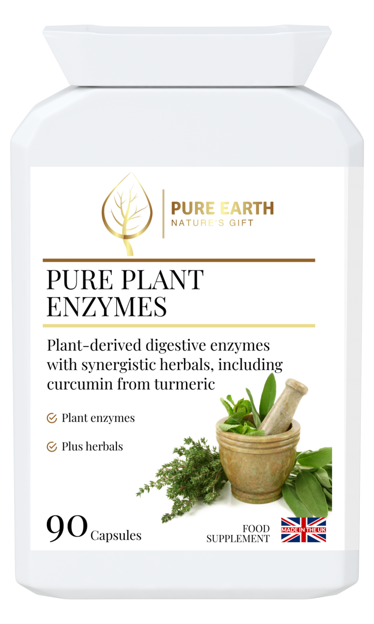 PURE PLANT ENZYMES | Pure Earth Supplements