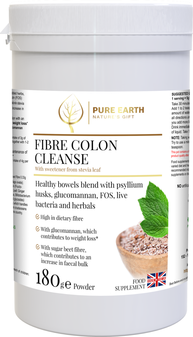 FIBRE COLON CLEANSE - Pure Earth Supplements